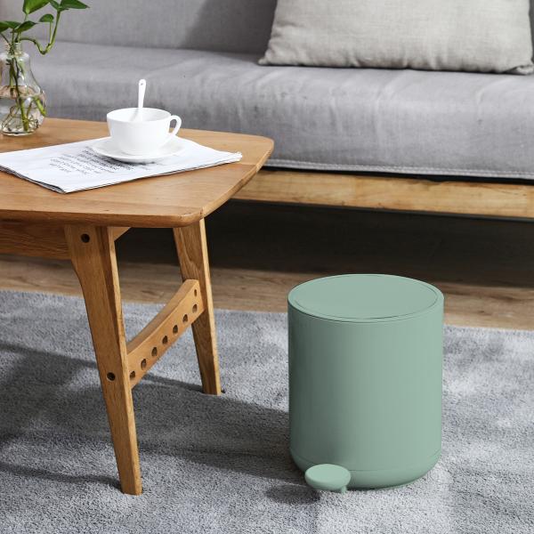Quality Contemporary Living Room Organizer Step On Garbage Can With Soft Close for sale