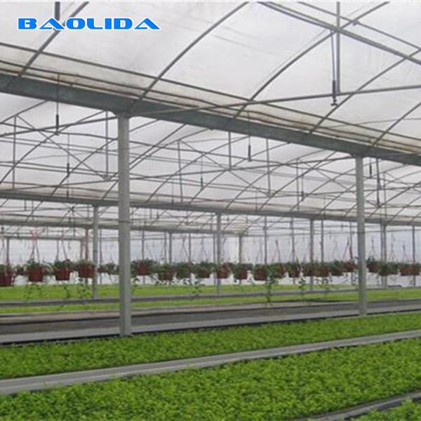 Quality Reinforced Plastic Sheeting Greenhouse For Tropical Climate Prefabricated for sale
