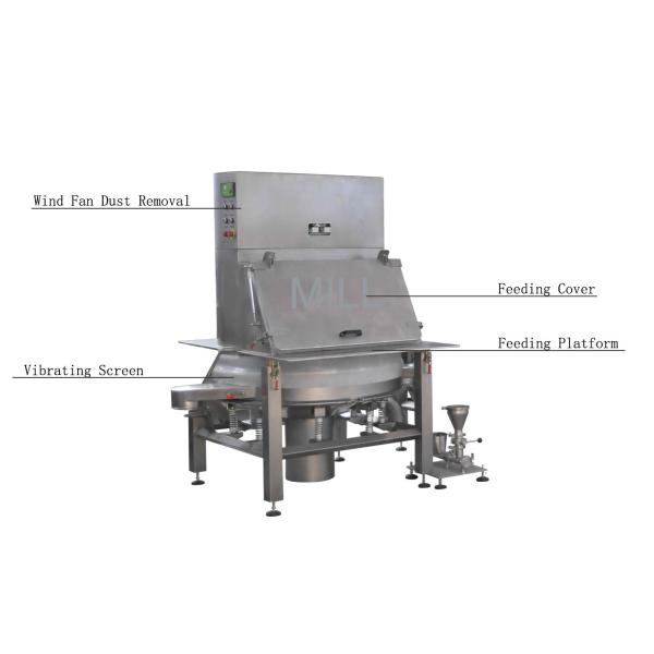 Quality Vegetable Processing Vacuum Conveyor For Industrial Application For Rice Powder for sale