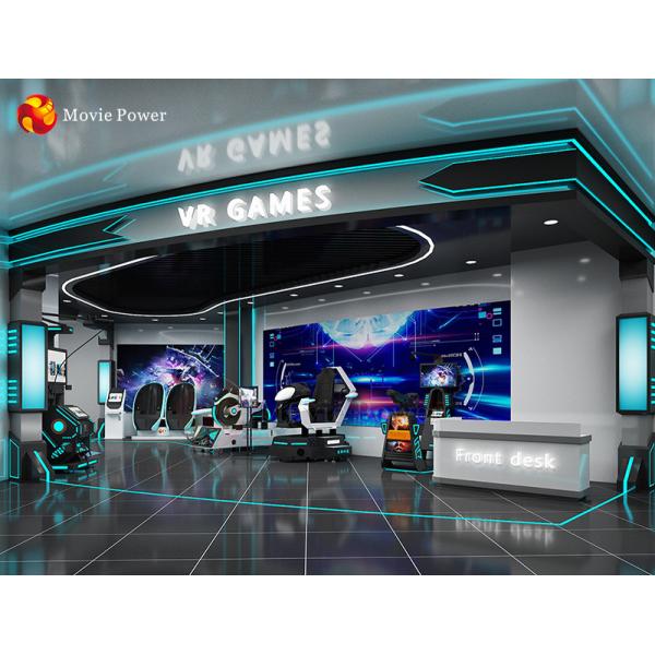 Quality Indoor Playground Multiplayer Interactive 9d Vr Game Machine for sale
