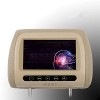 Quality Touch Button 7 Inch Headrest Monitor , Headrest TV Screens Built In Audio for sale