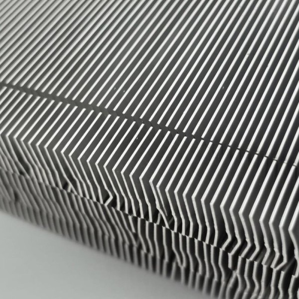 Quality Fin Density 100 to 2000 Fins per Inch Fin Type Heat Exchanger Skiving Process Ideal for Industrial Cooling Applications for sale