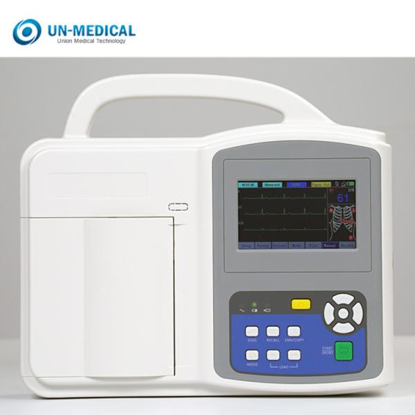 Quality UN8003 ISO CE approved 3 Channels Digital ECG Machine for sale