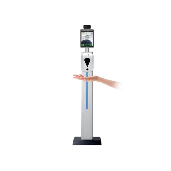 Quality Biometric Face Recognition Temperature Measurement Terminal RoHS / FCC Certified for sale