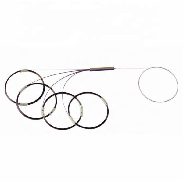 Quality Bare Steel Tube Fiber Optic Splitter Mini Module PLC Splitter 250um Without Connector for sale