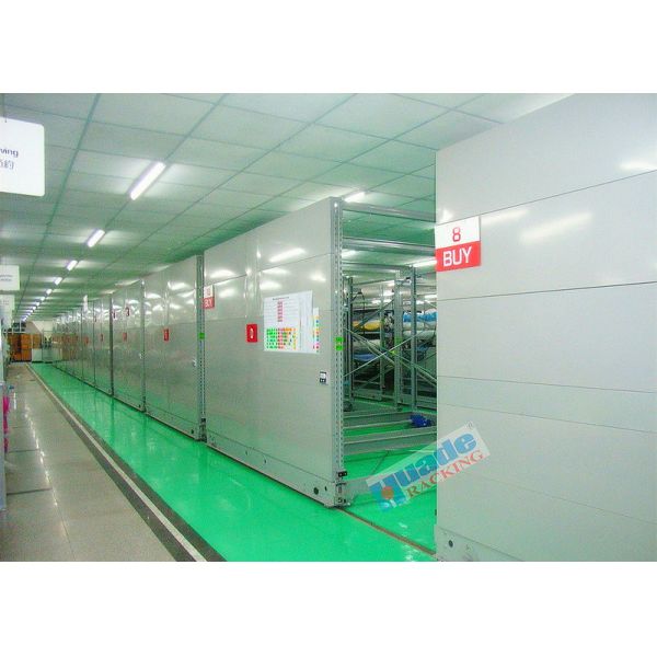 Quality Motorized Heavy Duty Pallet Racks Electronically Powered Mobile Racking for sale