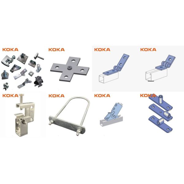 Quality Manufacture Strut Fittings Bracket Cable Tray Arm Stainless Steel Hot Dip Galvanized for sale