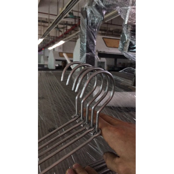 Quality Automatic Double Inverted Wire Hanger Forming Machine with 2.2KW Motor for for sale