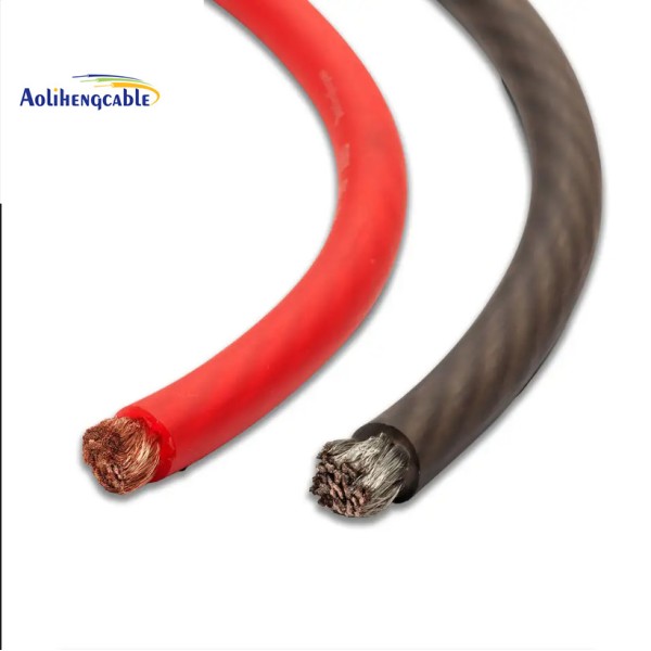 Quality 2 AWG Flexible Audio Cable Audio Power Cable With Customized Jacket Color for sale