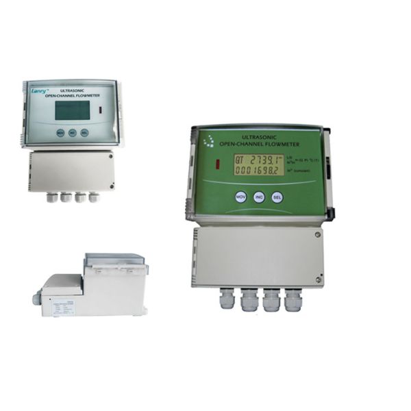 Quality ABS Ultrasonic Open Channel Flow Meter UOL Area Velocity Flow Meter for sale