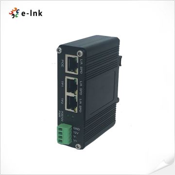 Quality Industrial Power Over Ethernet Splitter 2 Ports 12VDC Output WithSwitch Function for sale