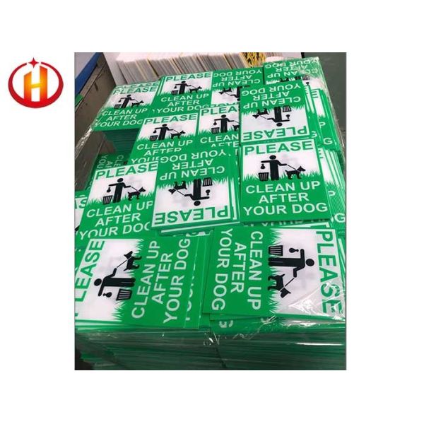 Quality Eco Friendly Corrosion Resistant Coroplast Signs Smooth Surface for sale