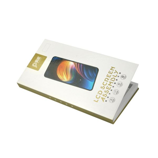 Quality Mobile Phone Toughened Film Electronics Packaging Box Book Flip Color Box for sale