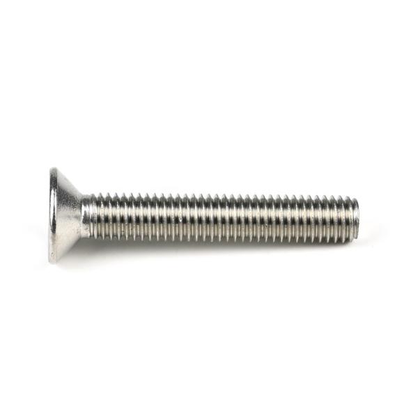 Quality Stainless Steel Flat Machine Screw DIN 7991 Hex Socket Screws with Customized for sale