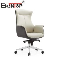 Quality Office Recliner Chair Leather Modern Executive Adjustable Cowhide Office Chair for sale