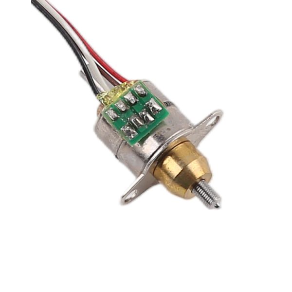 Quality Mini 10mm diameter linear stepper motor 2-phase 4-wire fixed axis micro linear for sale
