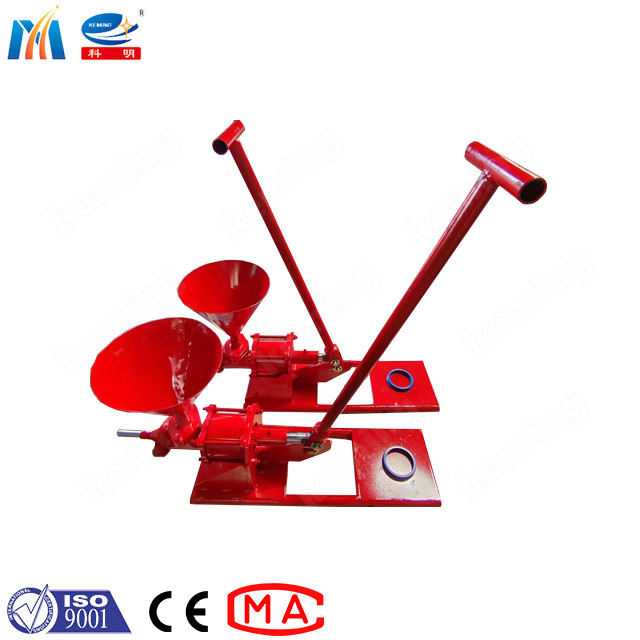 Small and Lightweight Cement Grouting Pump for Mobile Applications