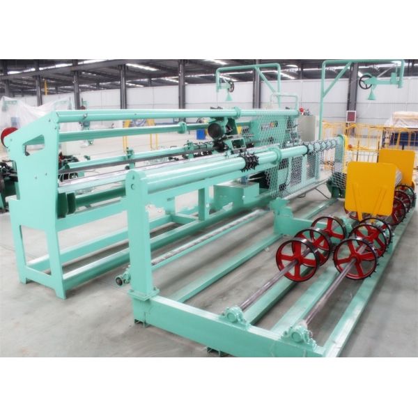 Quality Custom Heavy Duty Fencing Wire Making Machine , 4M Width Chain Link Weaving for sale
