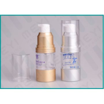 Quality 15ml 30ml 50ml AS Airless Lotion Pump Bottles Easy Open For Cosmetics for sale