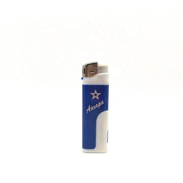 Quality Dy-5820 Unique Cigarette Electronic Gas Lighter With LED Customized for sale