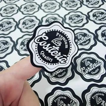 Quality Removable Anti Counterfeit Label Matte Color With Laser Printing / Inkjet for sale