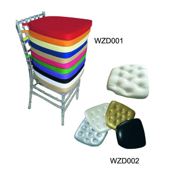 Quality Aluminum Alloy Iron Restaurant Wedding Chiavari Chair With 6cm Seat for sale