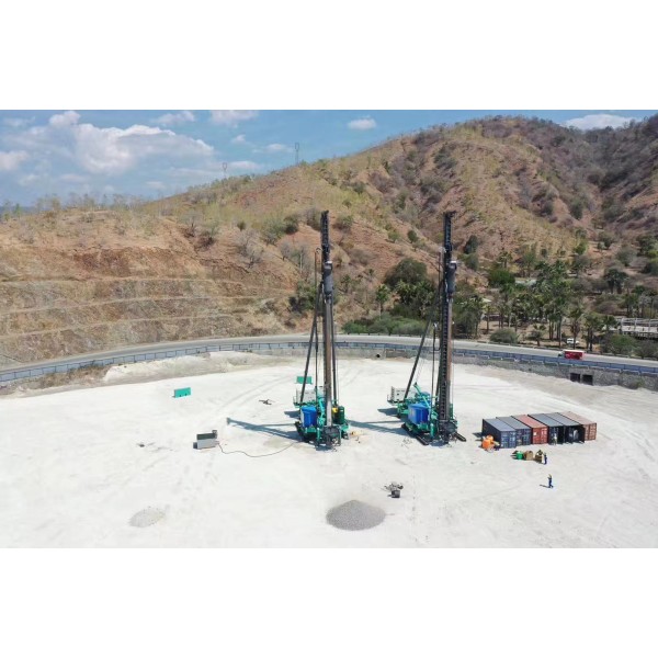 Quality High Exciting Force Electric Vibroflot Matching Crawler Piling Frame Deep Compaction Works for sale