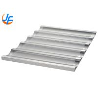 Quality RK Bakeware China Foodservice Mackies 6 Loaf 800X600 Nonstick Uni Lock Aluminium Baguette Baking Tray NSF for sale