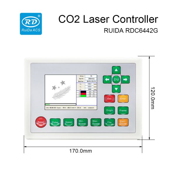 Quality RUIDA RDC6442G CO2 Laser Controller For CO2 Laser Cutting And Engraving Machine for sale