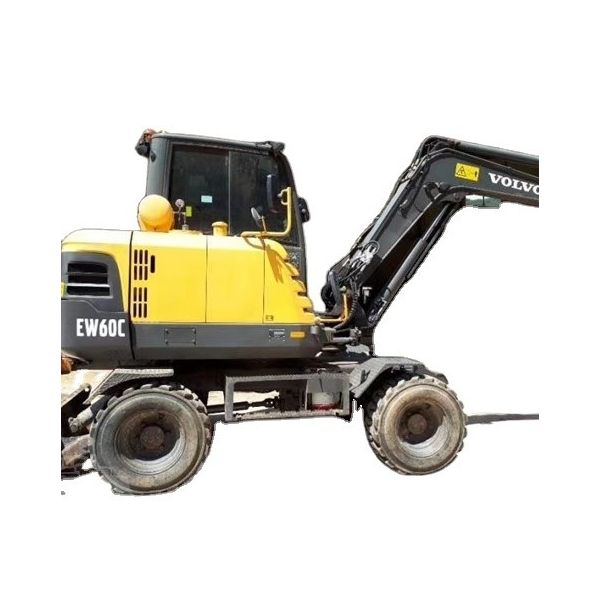 Quality Second Hand Volvo EW60 Wheel Excavator with Good Condition and Other Bucket Capacity for sale