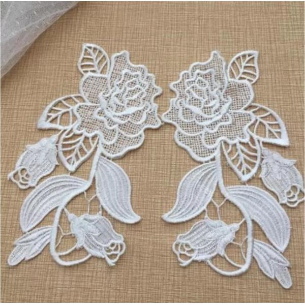 Quality PVA Lace Embroidery Hot Water Soluble Non Woven Fabric for sale