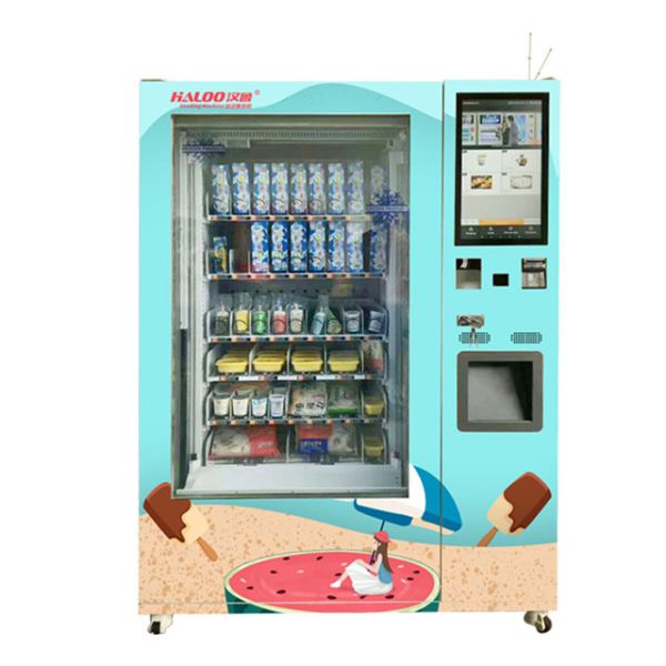 Quality -18℃ Frozen Food Ice Lollies Vending Machine Popsicle Vending Machine Ice Cone Vending Machine for sale