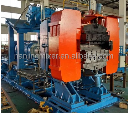 hot feed and cold feed pin barrel rubber epdm extrusion machine with degassing system