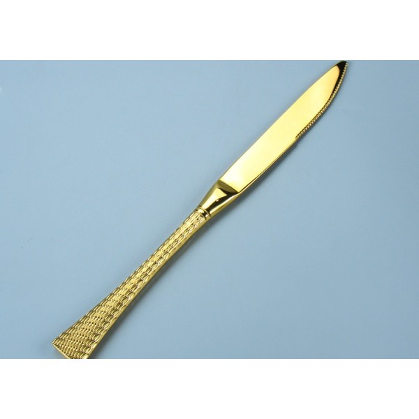 Quality Gilding Gold Stainless Steel Flatware Set for sale