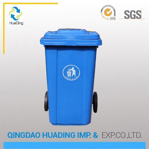 Quality Plastic Standing Kitchen Garbage Trash Can with Wheels Large Size and Eco for sale