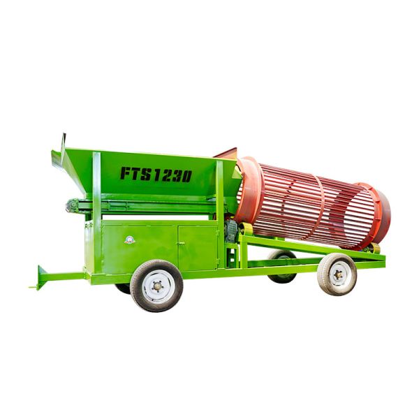 Quality Portable Trommel Screen The Perfect Choice for Soil Compost Gravel Firewood Screening for sale