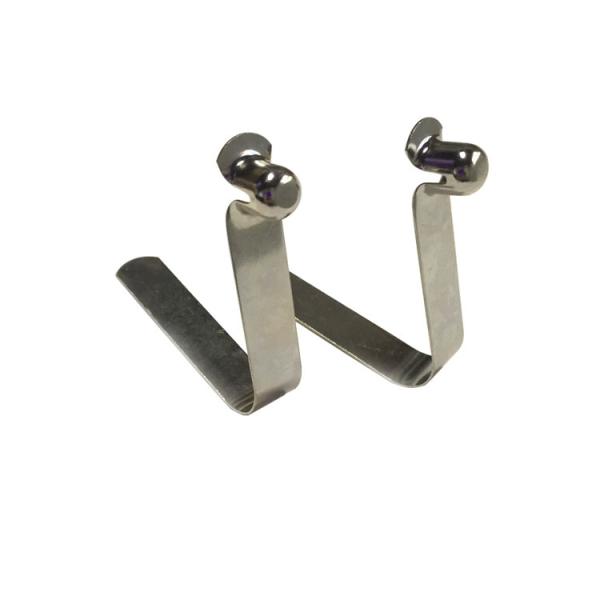 Quality 18mm Stamping Button Spring Clips Rust Resistant for sale