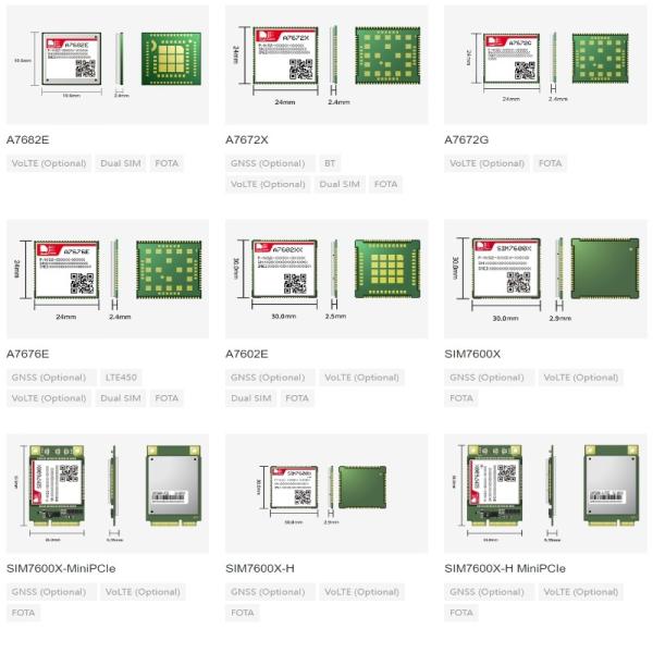 Quality Muz Factory OEM SIM7000G Board 4G LTE CAT-M1 & NB-IoT Wifi Modem Iot Solutions for sale