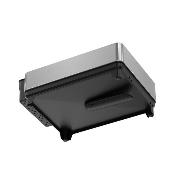 Quality Rectangle Detachable Stainless Steel Dish Drying Rack For Compact Kitchen for sale
