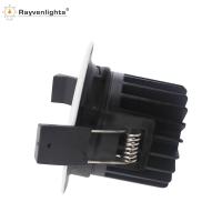 China 10W Round COB Trim Emergency Recessed Ceiling Spotlight Downlight Fixture factory