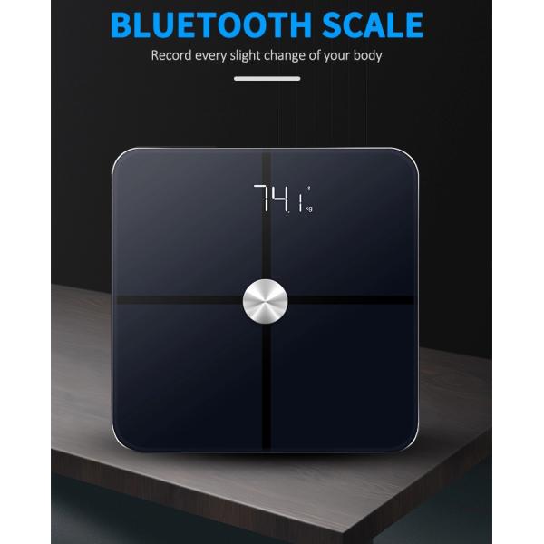 Quality ITO Glass Scale Smart Bluetooth Body Analyser Scale Bluetooth Body Fat Scale for sale