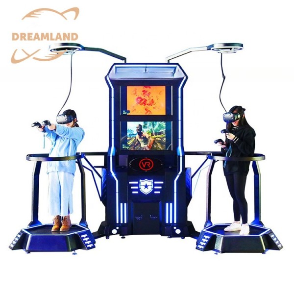 Quality Customized VR Arcade Shooter Interactive 2 Players VR Gaming Simulator 110V/220V for sale