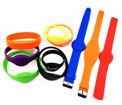 Quality Factory Price Writable Waterproof Passive NFC Bracelet RFID Silicone Wristband , RFID wristband , NFC wristband for sale