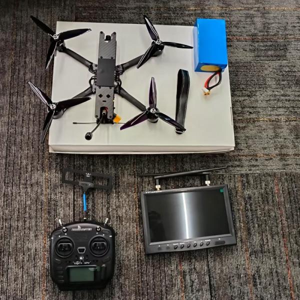 Quality 10-Inch Drone Kit DIY with Thermal Camera and Googles FPV Kamikaze UAV for sale