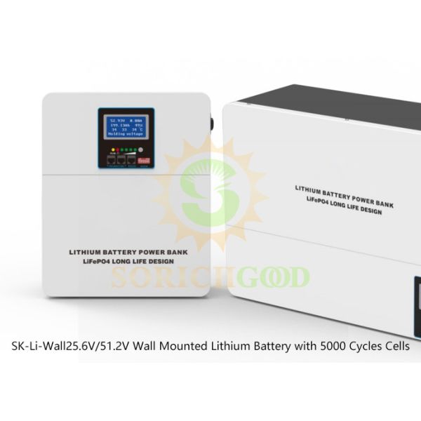 Quality Wall-Mounted Lithium Battery Storage Compatible with Multiple Inverter Brands for sale