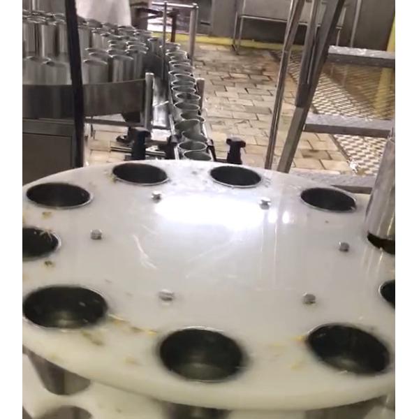 Quality 800 pcs/h Automatic Cans Filling Machine For Cooked Food for sale