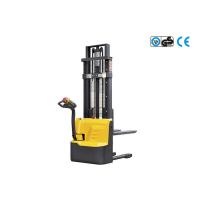 Quality Walkie Type Full Electric Pallet Stacker For Narrow Aisle 24V / 105Ah for sale