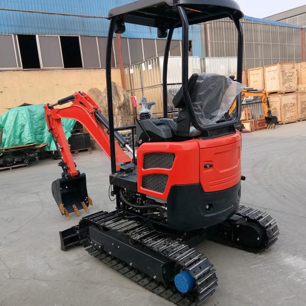 Quality Telescopic Track Mini Crawler Excavator 2000kg Mini Excavation Equipment for sale