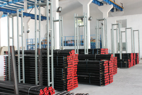 Quality Water Well Hardened Drill Rod , Precision Drill Rod For Ore Mining D24 for sale