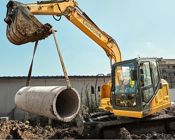 Quality Liugong 908EHD 8t Second Hand Mini Excavator 56KW High Digging Power for sale